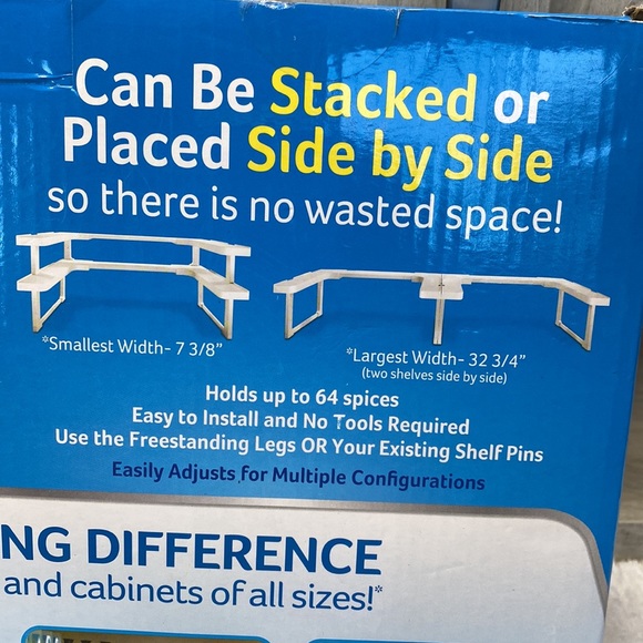 As Seen On TV | Kitchen | As Seen On Tv Spicy Shelf Patented Spice Rack ...